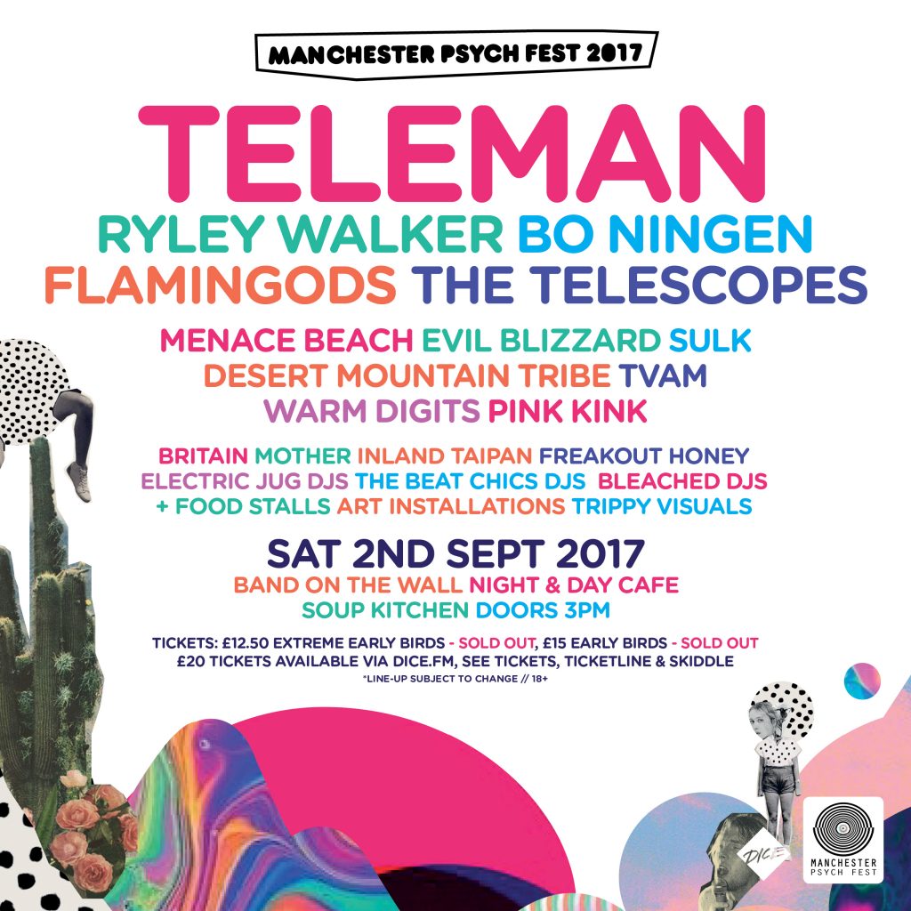 Manchester Psych Fest 2017 - Band on the Wall