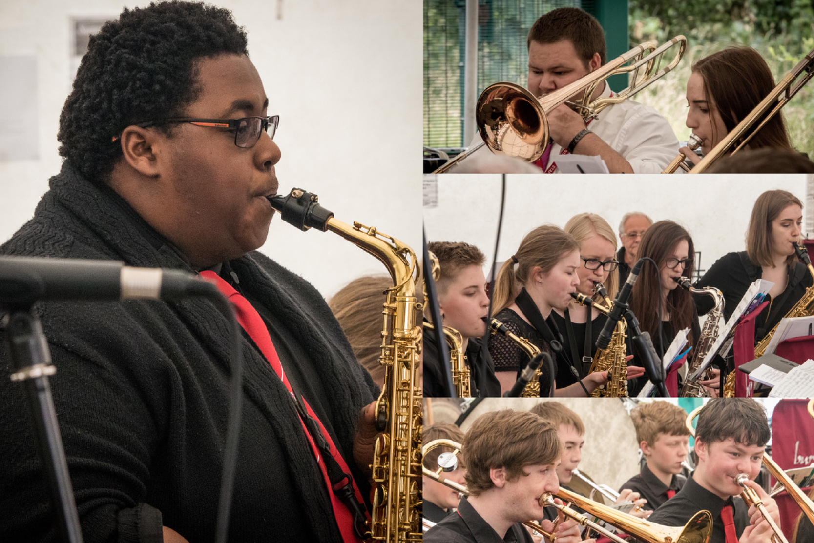 Bury Music Service Festival 2018 Series 1: Bury Youth Big Band - Band ...