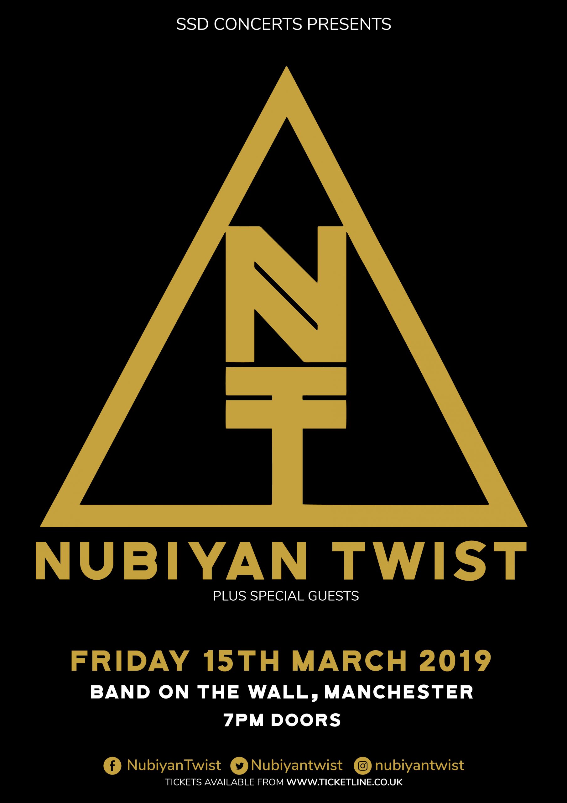 Nubiyan Twist + Jermain Peterson + DJ Pablo Blanquito - Band on the Wall