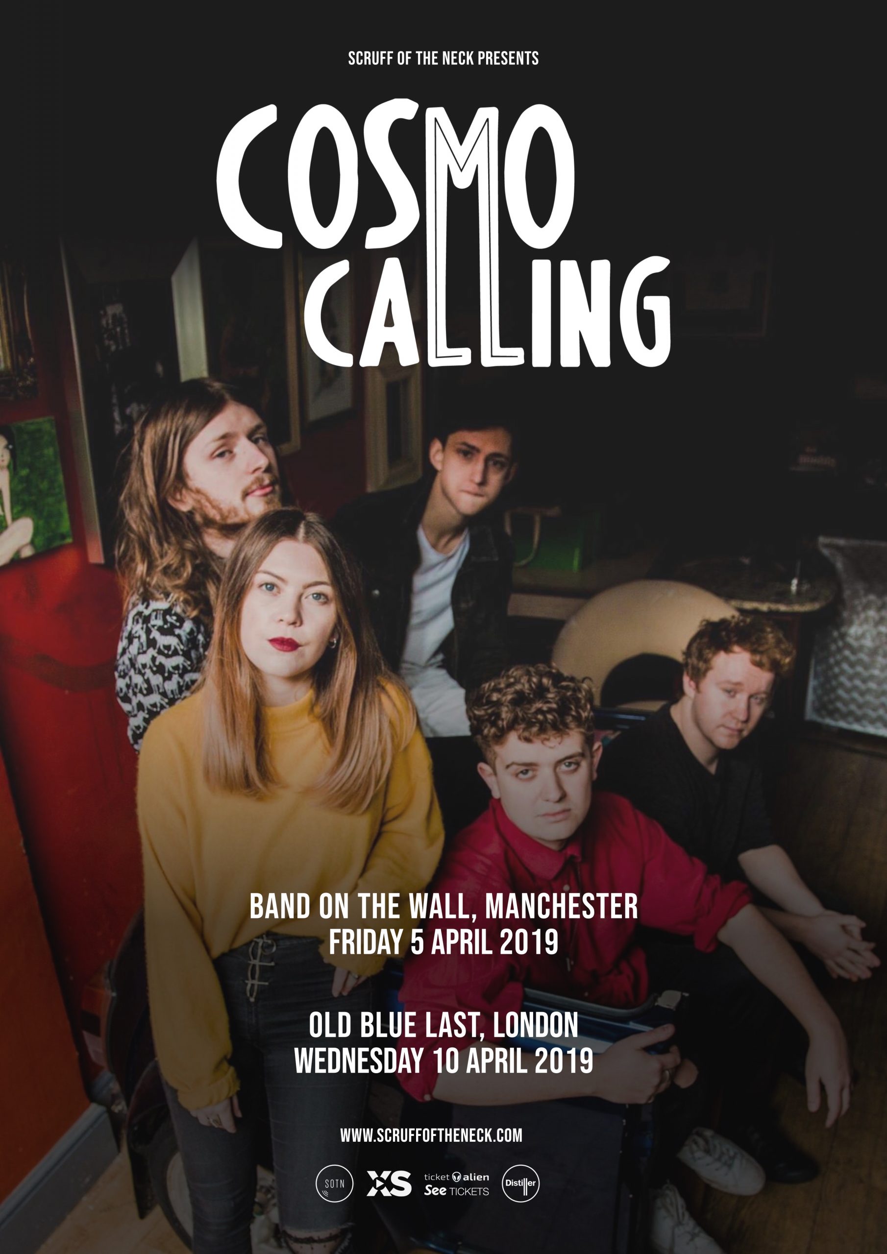 Cosmo Calling + Laurel Canyon + Pink Shirts For Pale People - Band on ...
