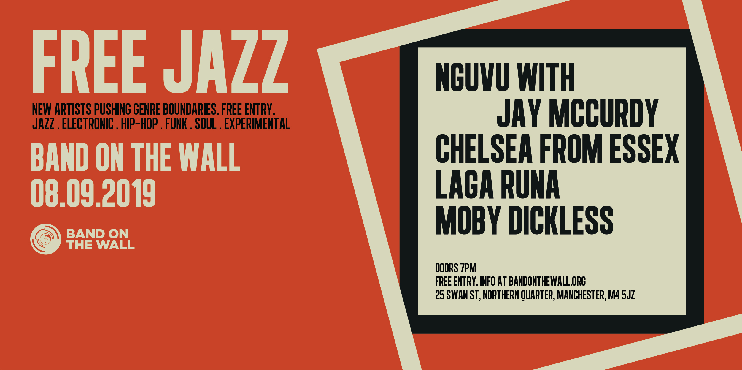Free Jazz: Nguvu with Jay McCurdy + Chelsea From Essex + Laga Runa ...