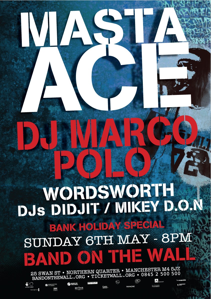 Masta Ace, DJ Marco Polo plus support Wordsworth and DJs Didgit and ...