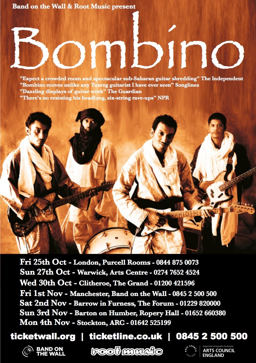 Bombino live at The Purcell Room, London - Band on the Wall